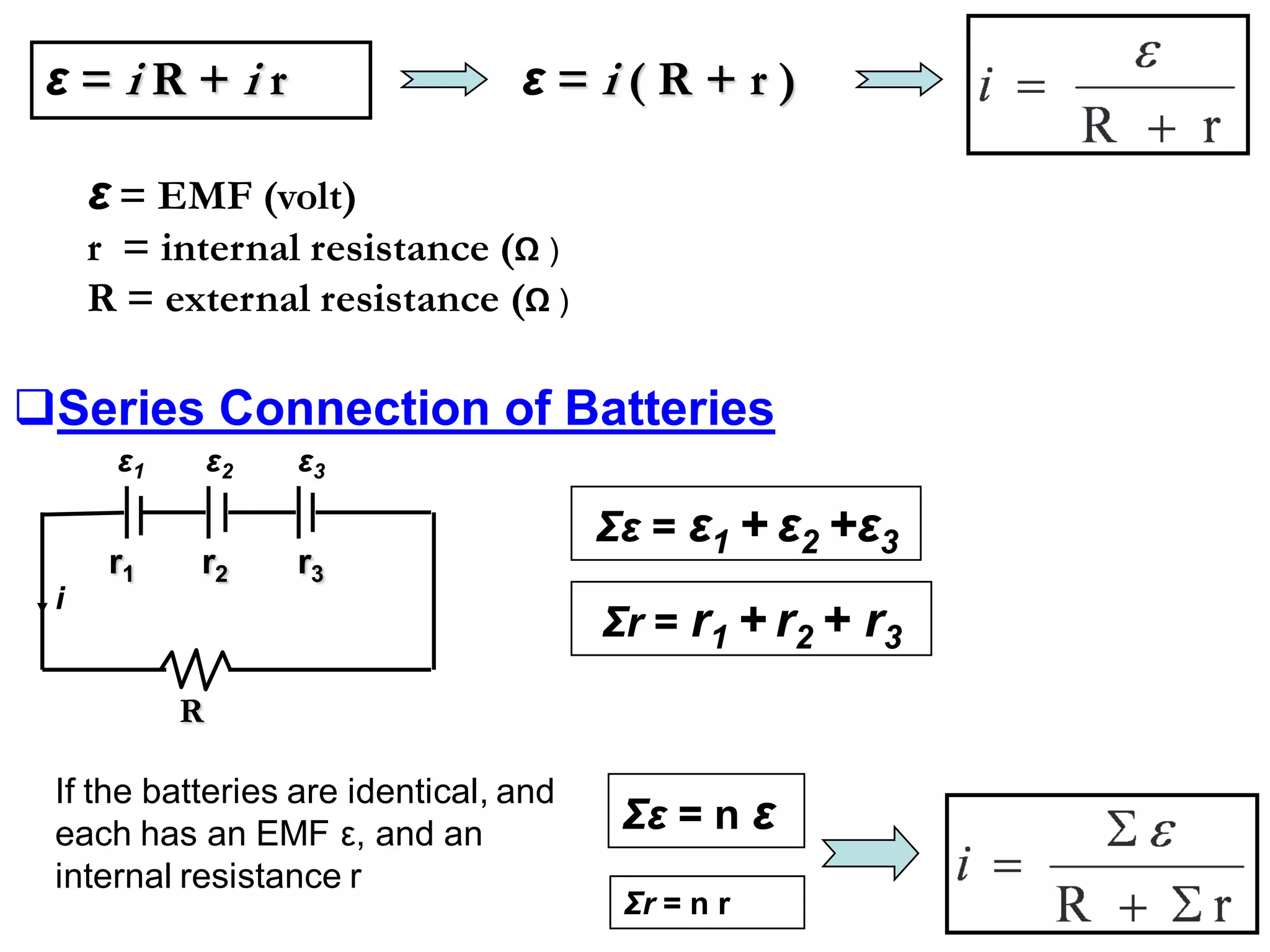 Chapter vii direct current circuits new | PPT