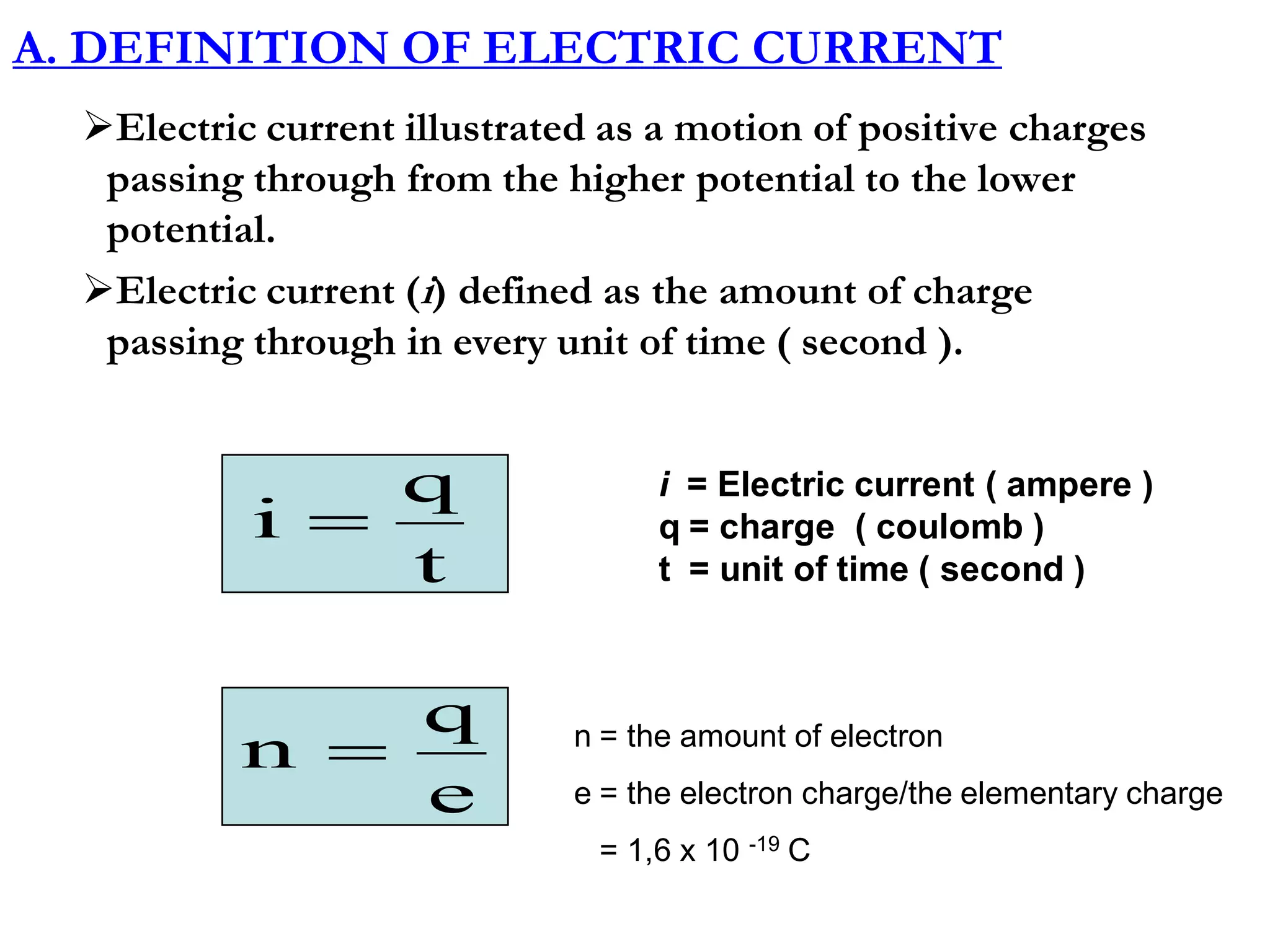 Chapter vii direct current circuits new | PPT