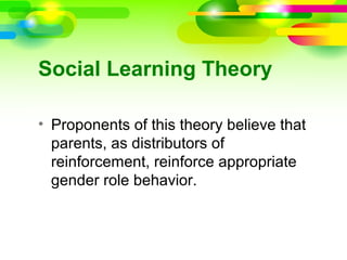 gender development | PPT
