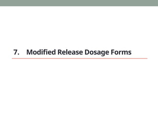 Chapter VIII - Modified Release Dosage Forms (6hrs) (2).pptx
