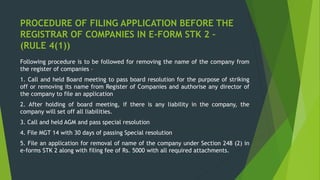 Chapter xviii of companies act 2013 | PPTX | Business Accounting & Finance | Business