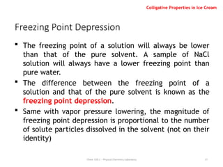 colligative properties and steam distillatioin | PPTX