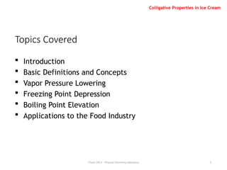 colligative properties and steam distillatioin | PPTX