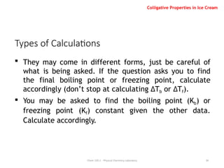colligative properties and steam distillatioin | PPTX