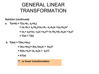 Chapter vii linear_transformasion | PPTX
