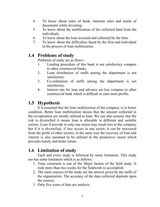 Chapterwise LOAN MANAGEMENT | PDF