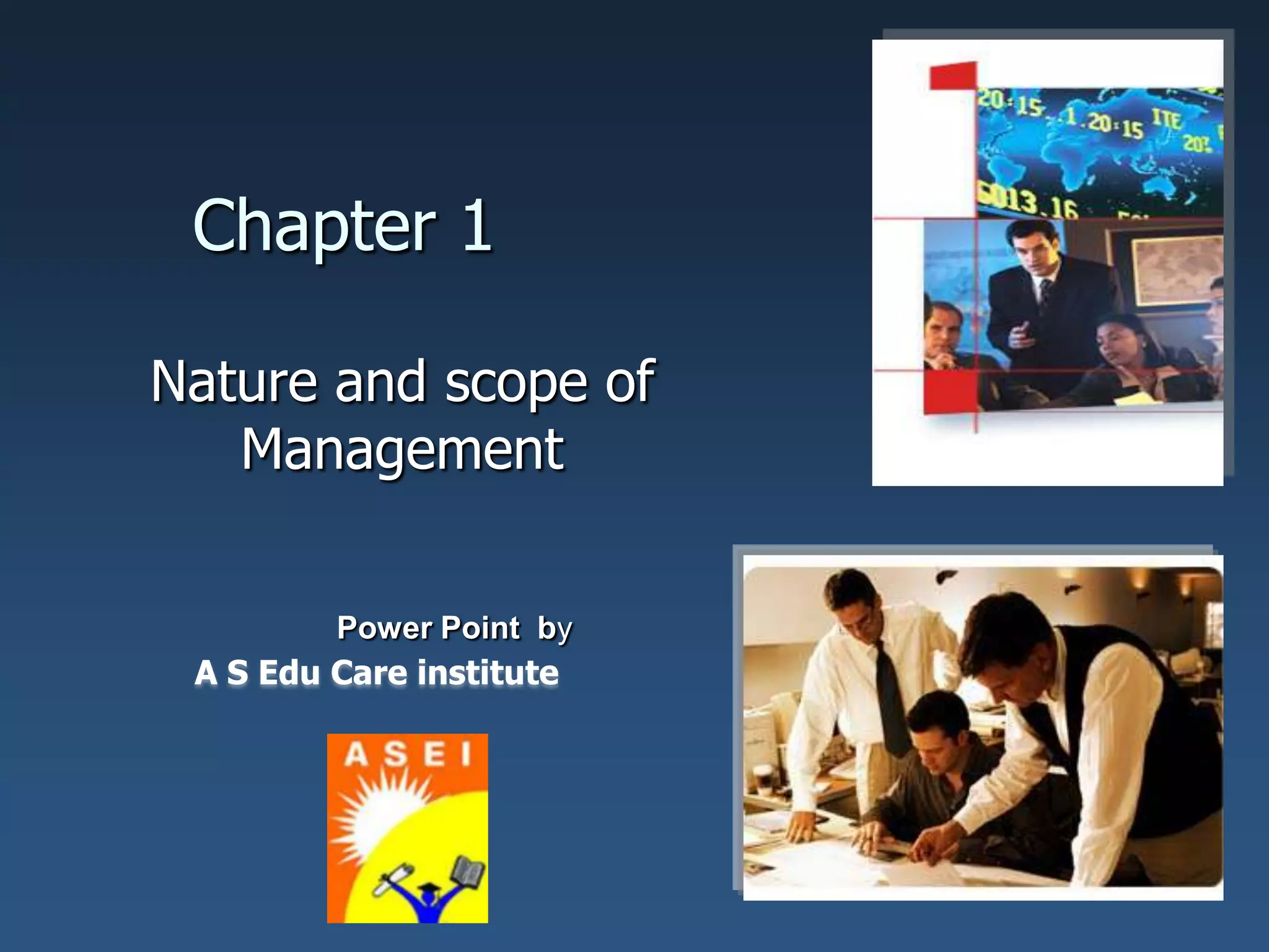 Chapter wise ppt(MBA) | PPTX