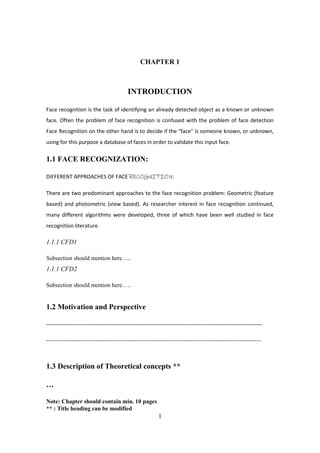 Chapter wise_Project Report Format.doc | Chemistry | Science