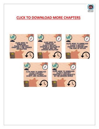 Class 9 History Chapter Wise Topic Wise Notes Chapter 1 The French ...