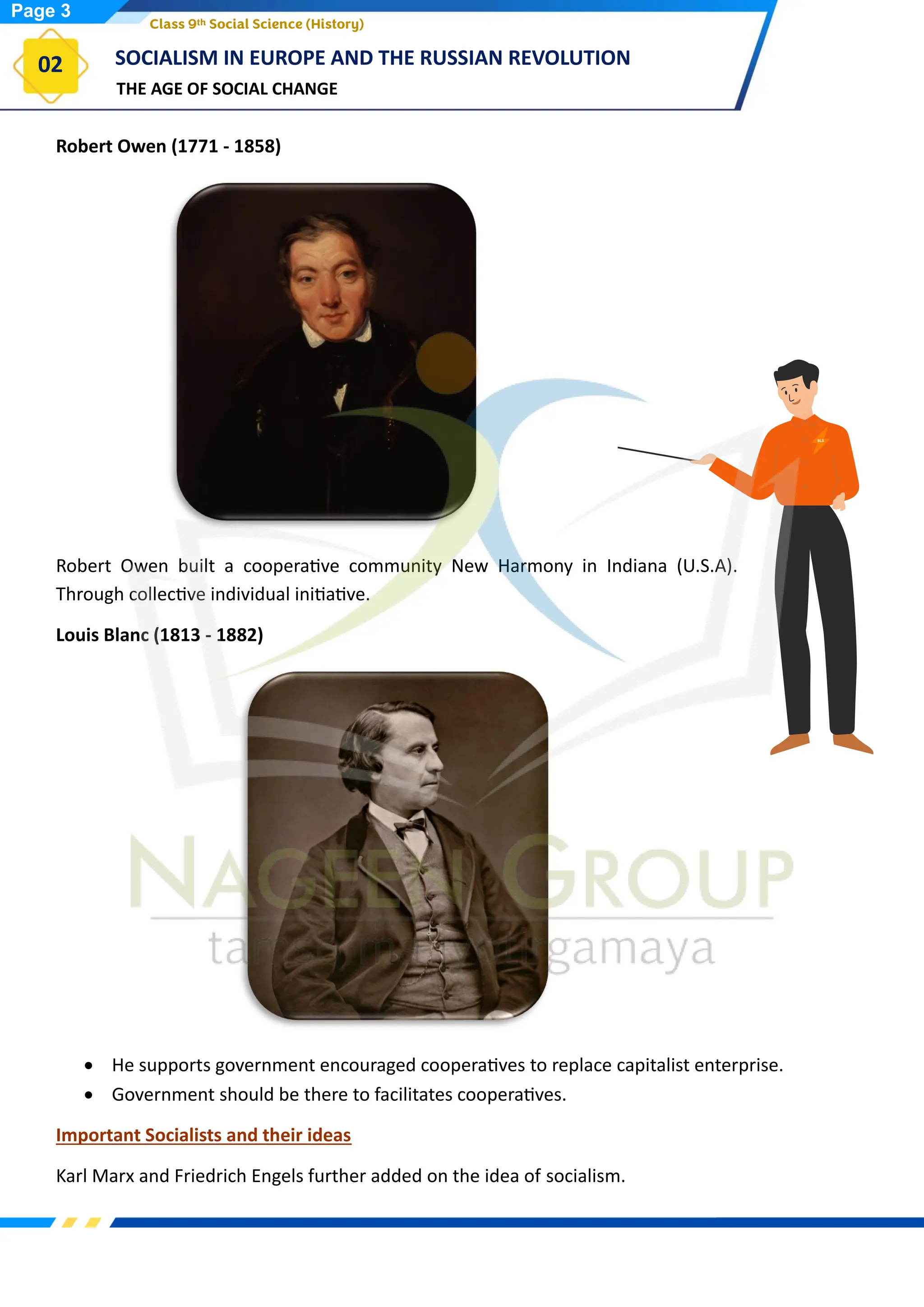 Class 9 History Chapter Wise Topic Wise Notes Chapter 2 Socialism in ...