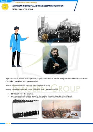 Class 9 History Chapter Wise Topic Wise Notes Chapter 2 Socialism in ...