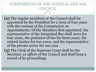 The Judiciary of the Philippines | PPTX