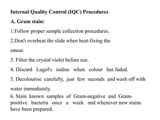 Chapter XIV Quality assurance in Bacteriology.ppt