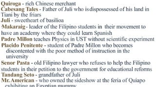 CHAPTER XIX-EL FILIBUSTERISMO-rizal.pptx | Fiction | Books and Literature