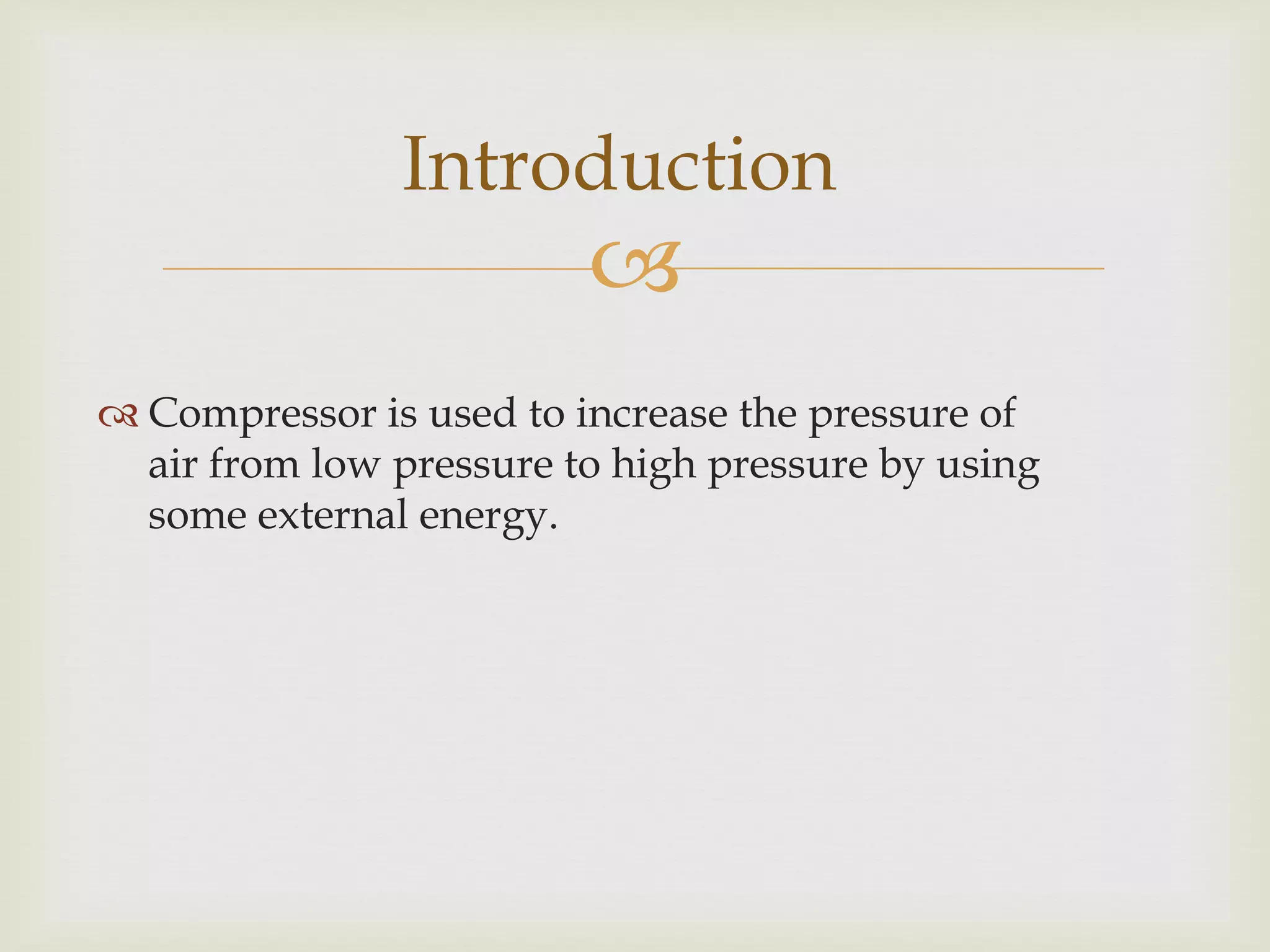 Basics Of Compressor Pdf