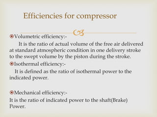 Basics of Compressor | PDF