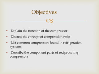 Basics of Compressor | PDF