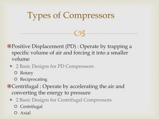 Basics of Compressor | PDF