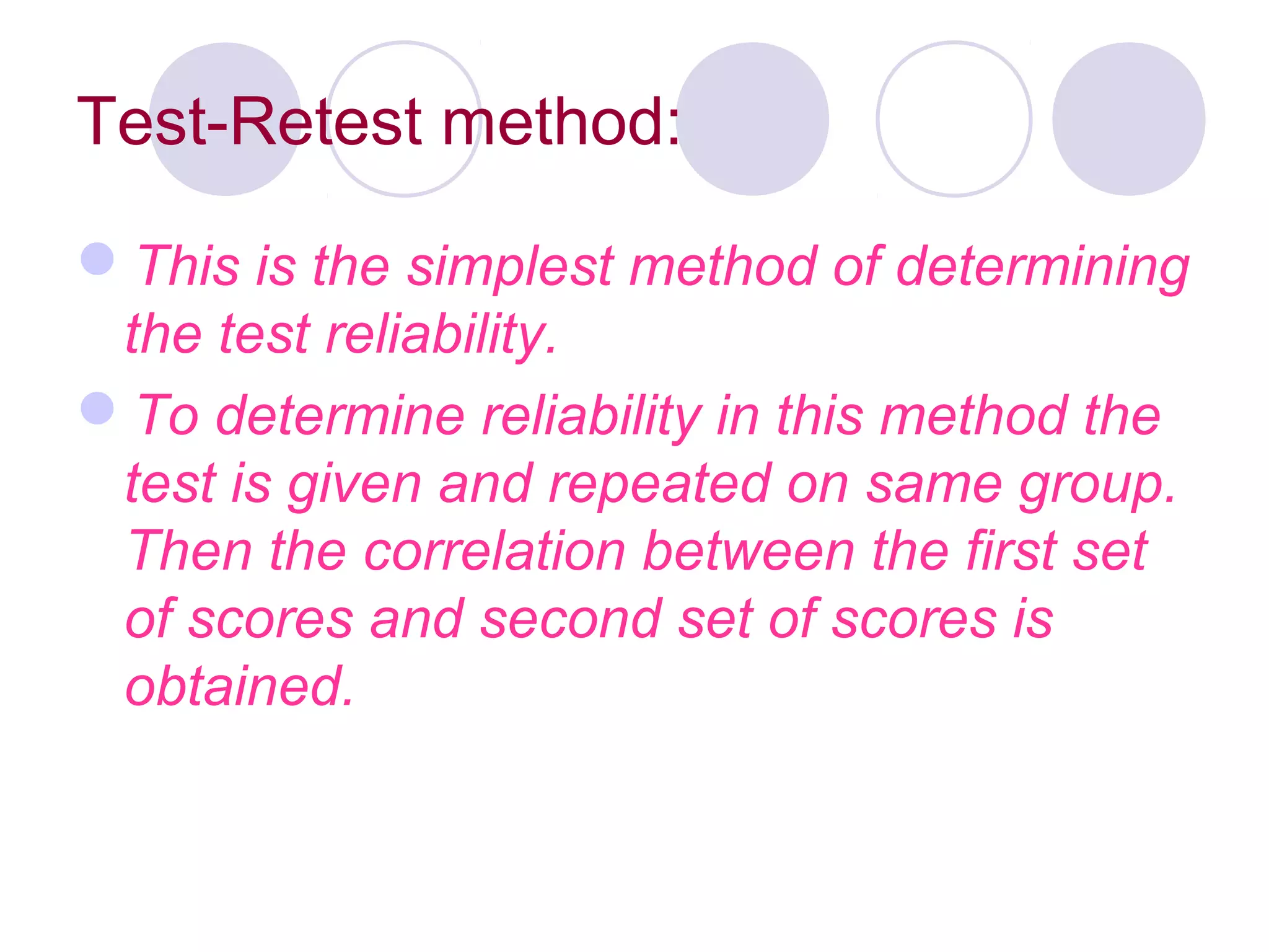 Characteristics of a good test | PPT