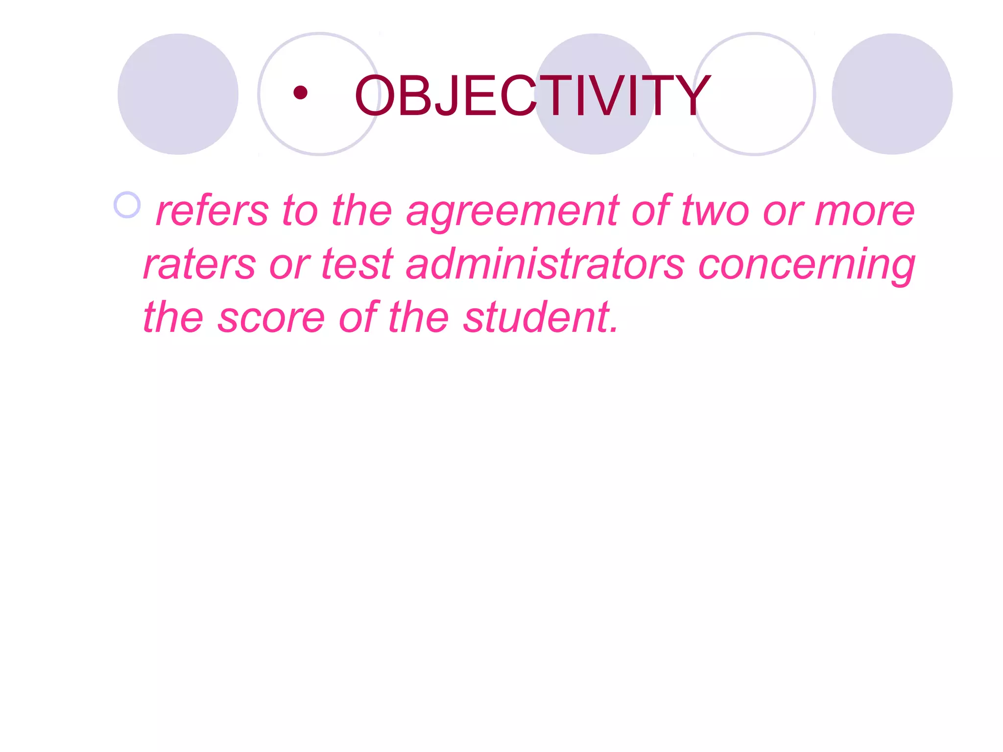Characteristics of a good test | PPT