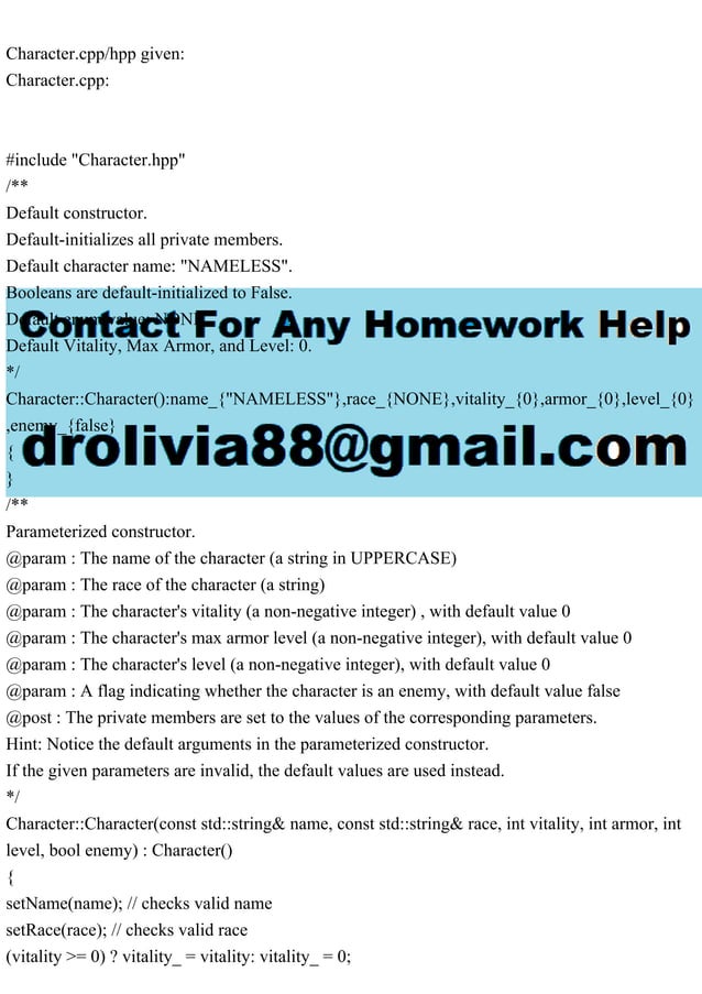 Character.cpphpp givenCharacter.cpp#include Character.hp.pdf