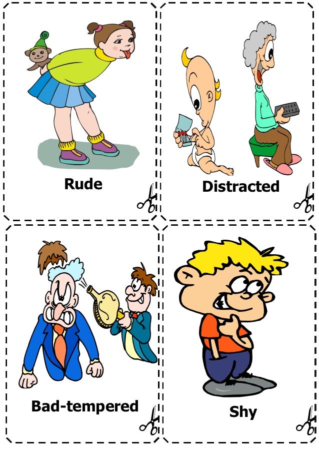 Personality Adjectives Flashcards