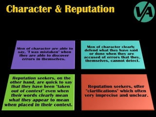 Character & Reputation | PPTX