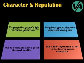 Character and Reputation | PPTX