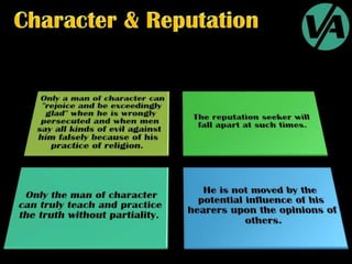Character and Reputation | PPTX