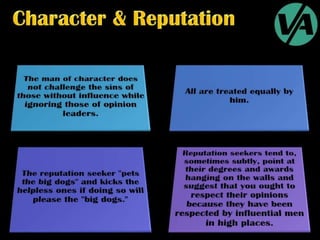 Character and Reputation | PPTX