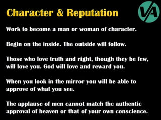 Character and Reputation | PPTX