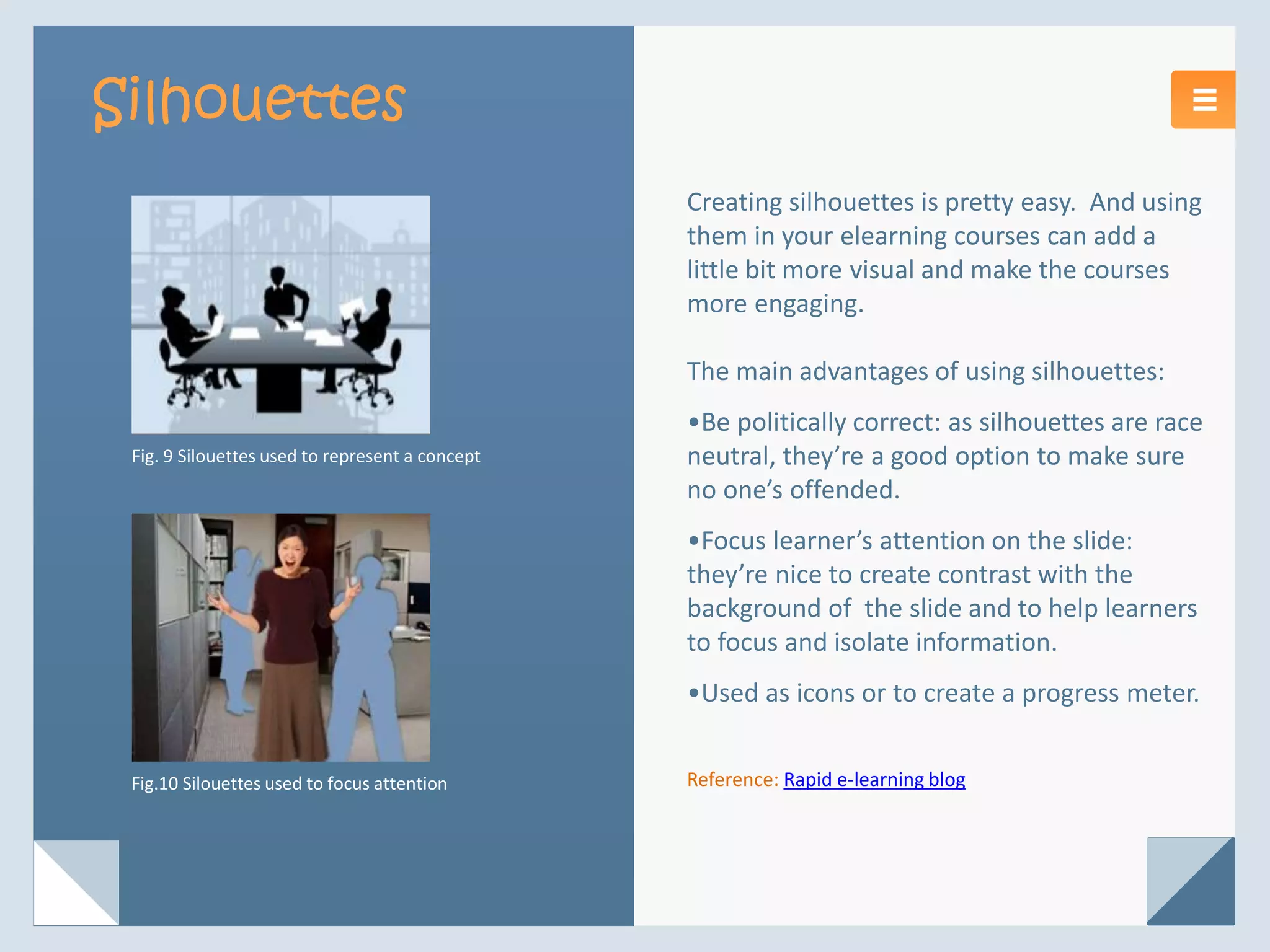 Types of Characters used in e-learning | PPTX