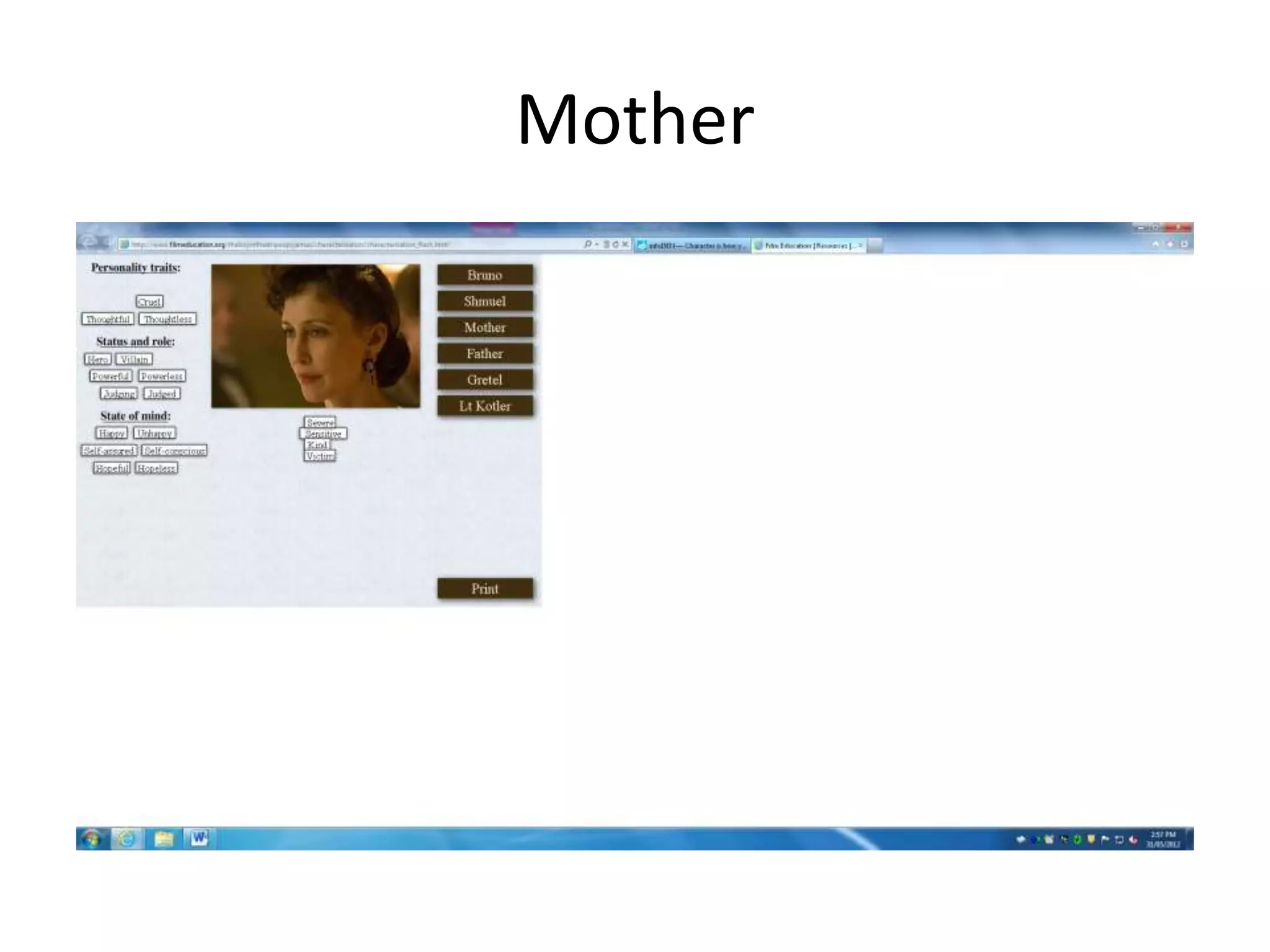 Character analysis | PPTX | Fiction | Books and Literature