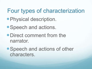 Character Analysis | PPTX