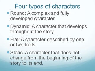 Character Analysis | PPTX