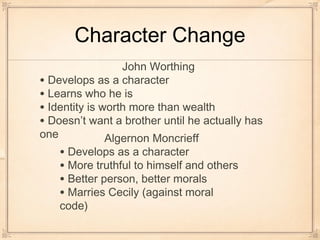 Character analysis edited | PPT | Fiction | Books and Literature