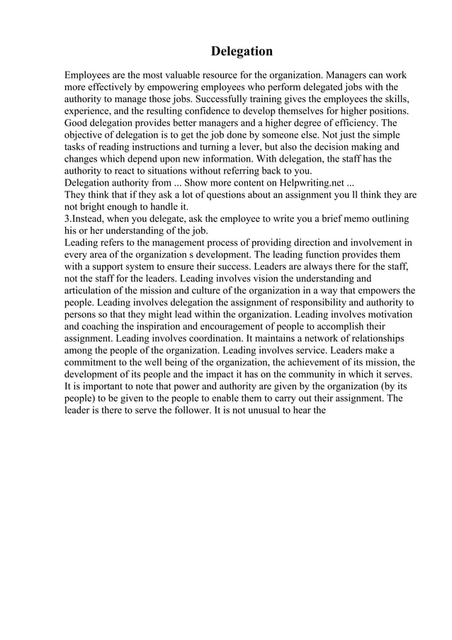 Character Analysis Essay Example | PDF