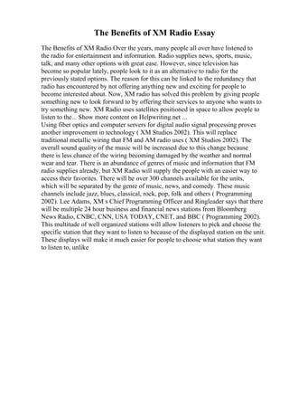 Character Analysis Essay Example | PDF