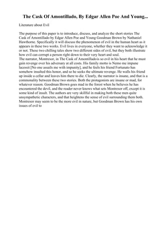 Character Analysis Essay On Simon From Lord Of The Flies | PDF