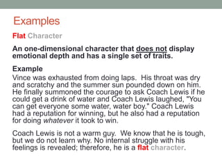 Characterandcharacterization | PPTX