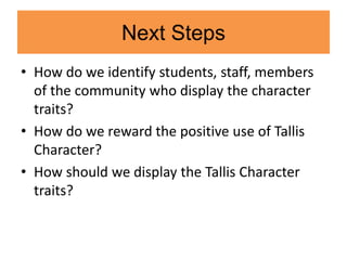 Character and community | PPT