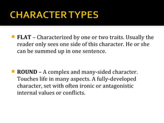 Character and Conflict | PPT