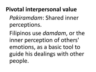 Character and culture of filipinos | PPTX