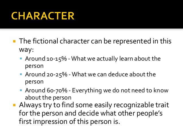 Character and Dialogues