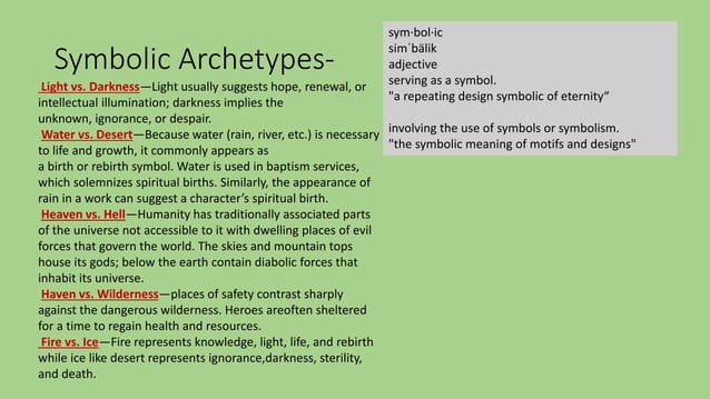 Character archetype presentation | PPTX | Christianity | Religion ...