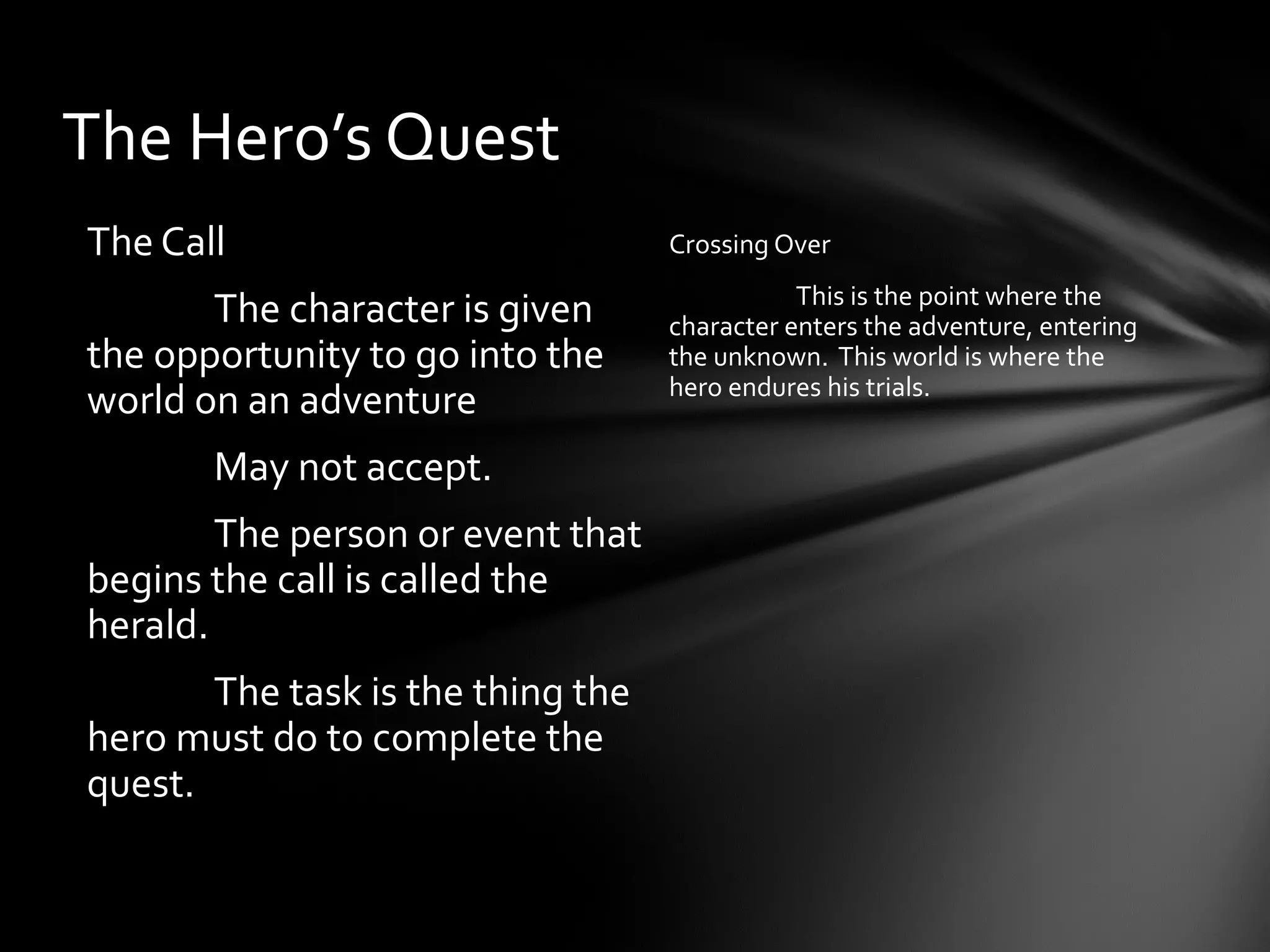 Character archetypes | PPT | Roleplaying Games | Games and Puzzles