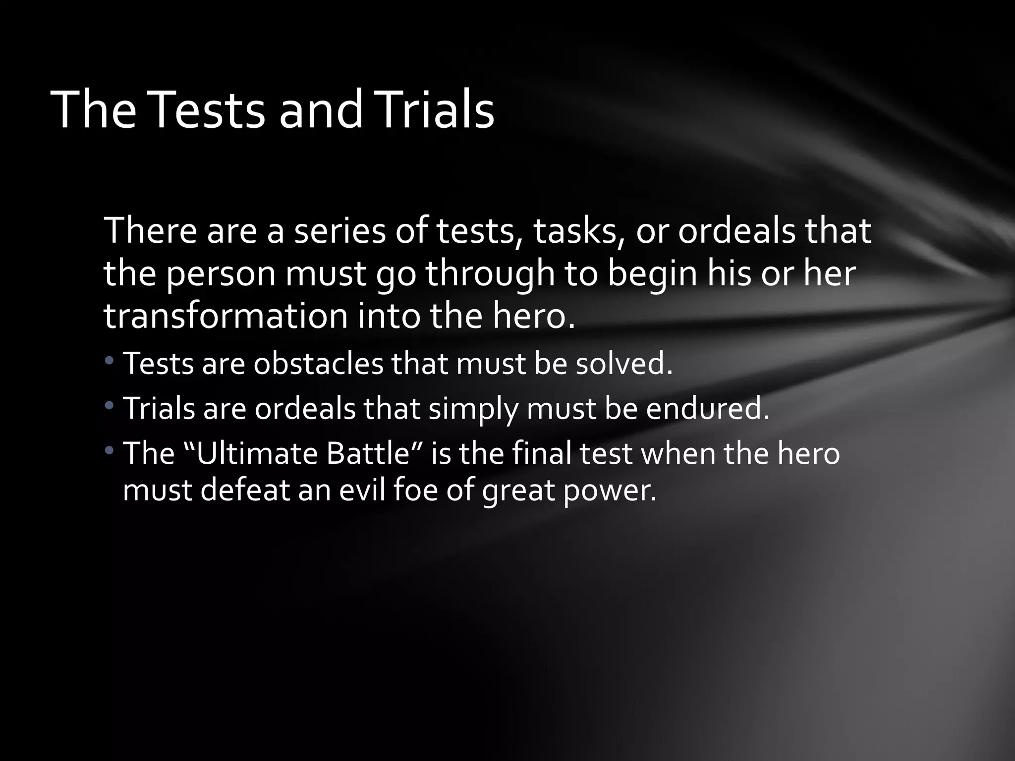 Character archetypes | PPT | Roleplaying Games | Games and Puzzles