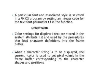 Character attributes | PPT