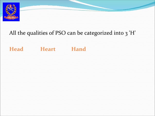 Character, behavior and protocol of pso final copy | PPT