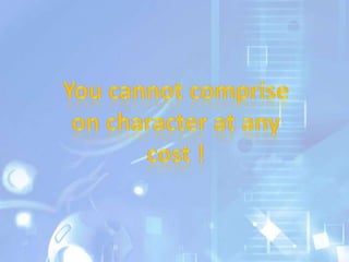 Character building | PPTX